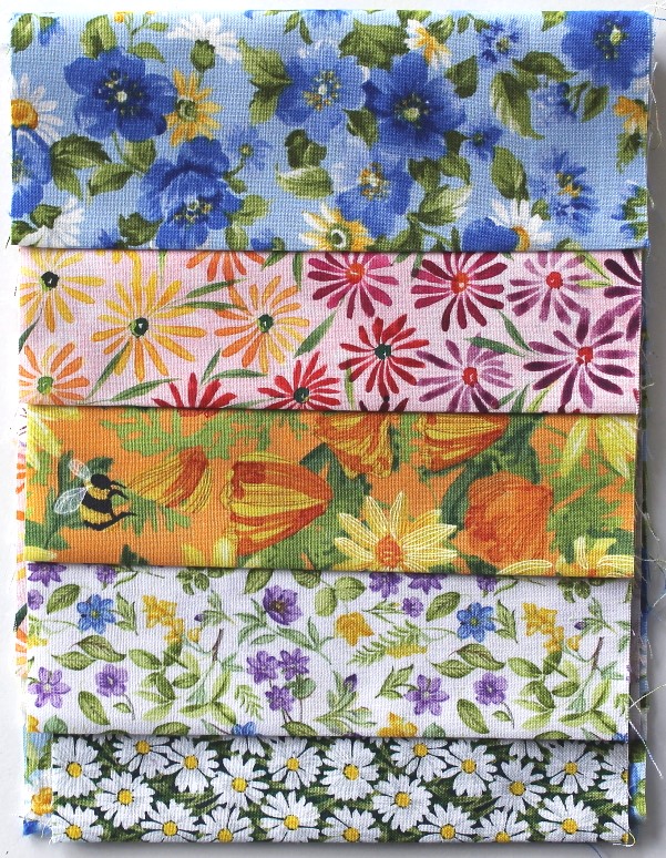 Planet Patchwork » Stoffe » Blumen » Auswahl